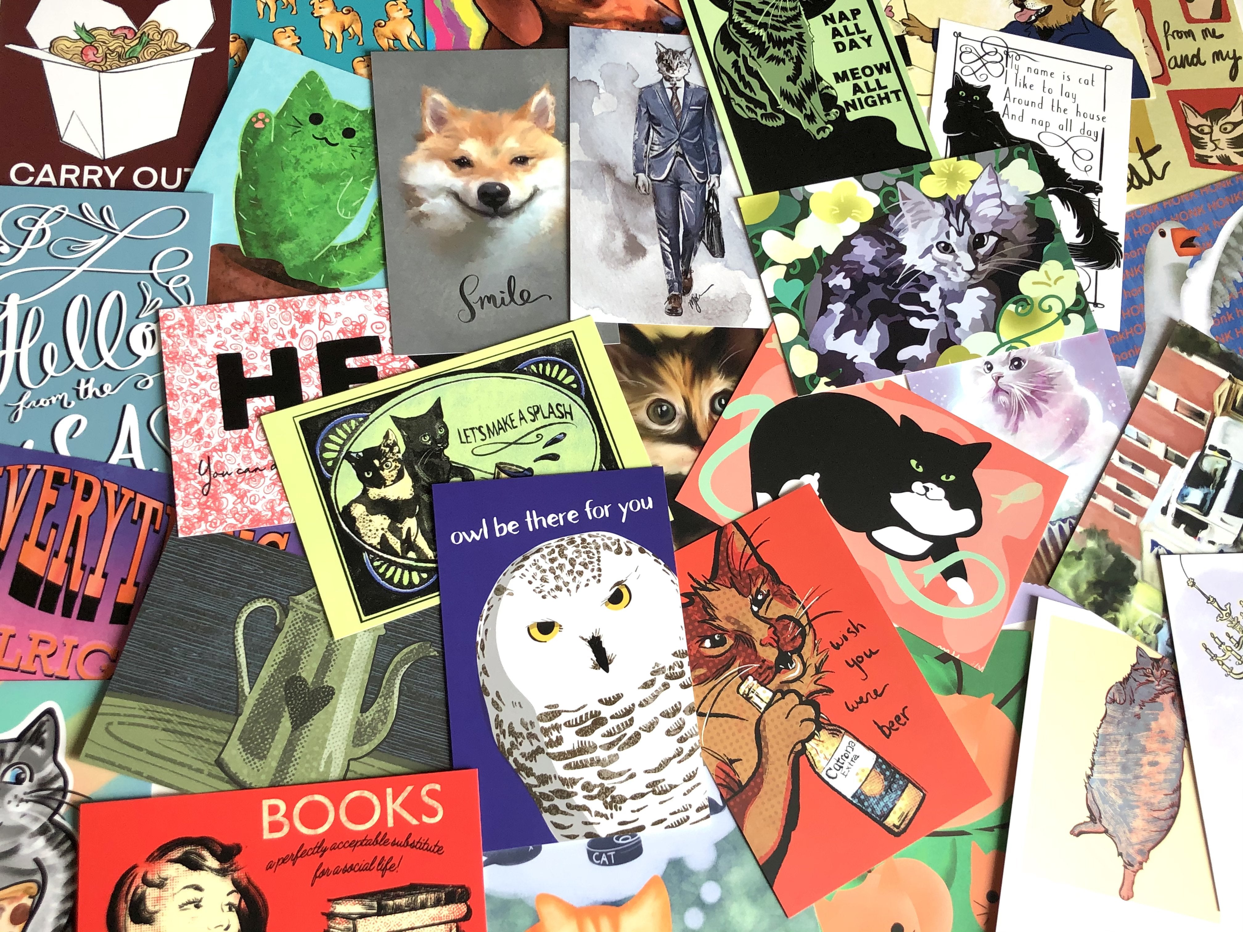 MN John Postcards and Art