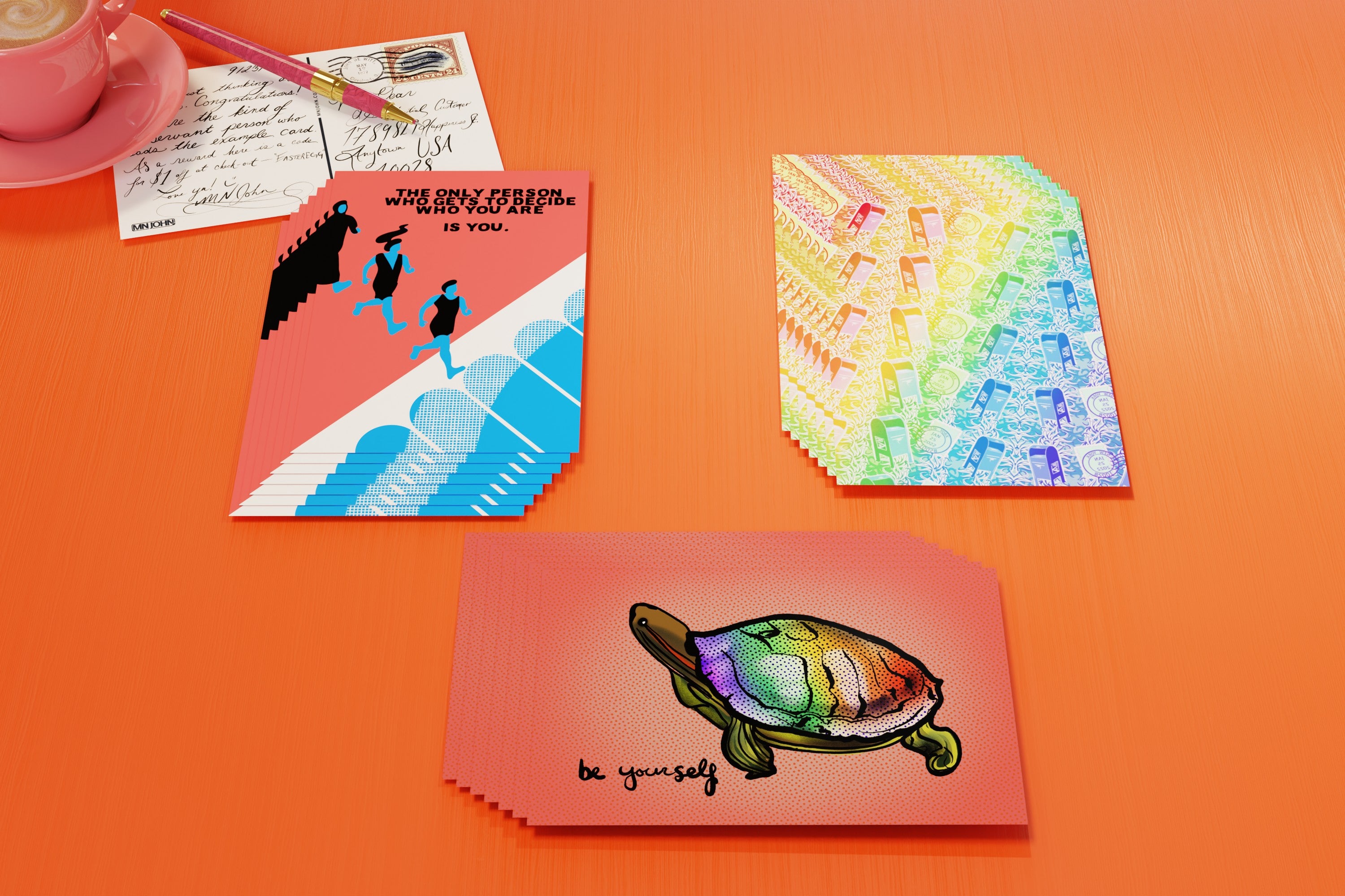 Pride Month Postcard Set (21 Cards) - Celebrate Diversity and Love - N ...