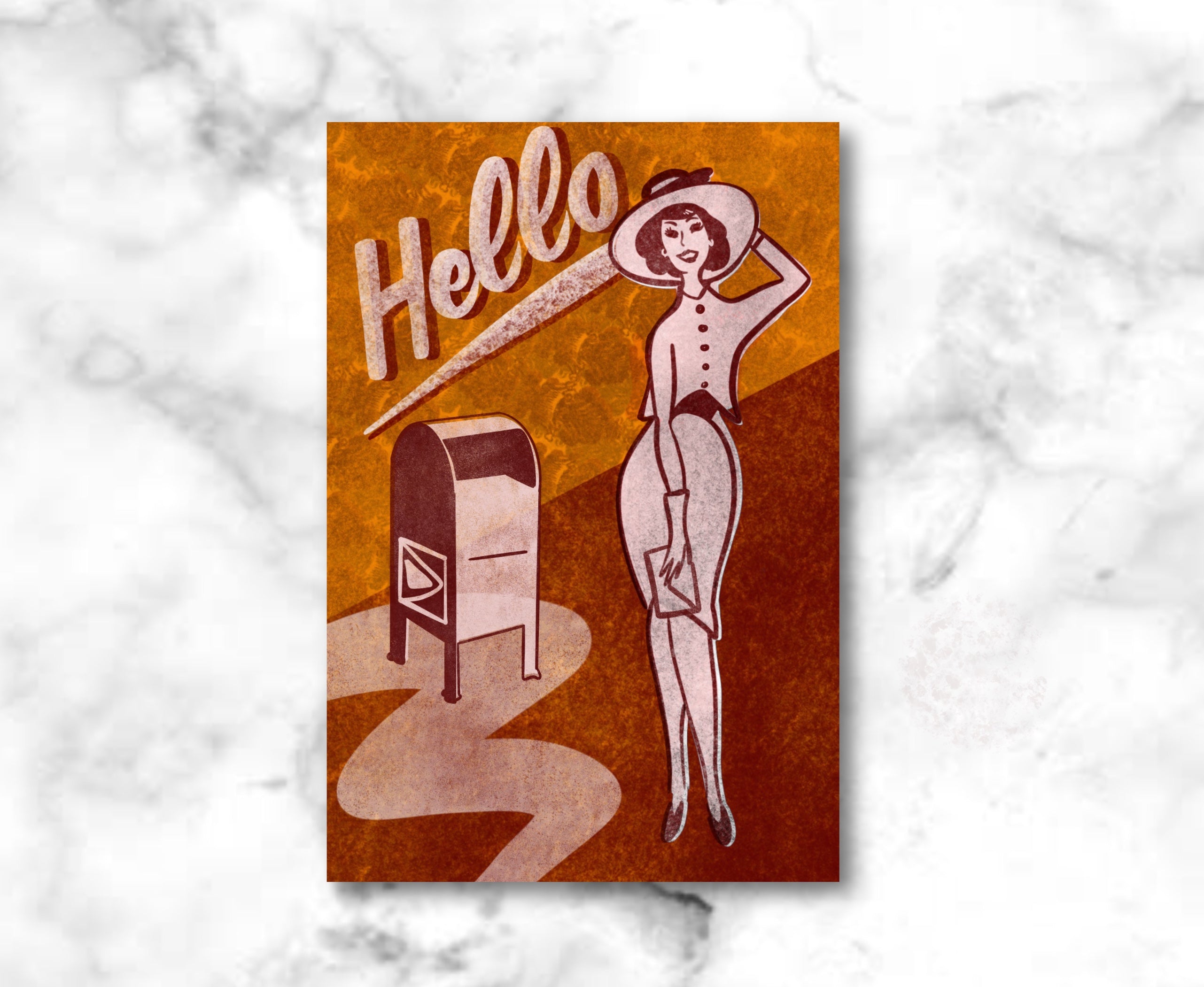Hello! Vintage Mailbox Postcards – MN John